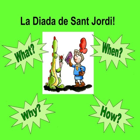 What's Sant Jordi? | PPT
