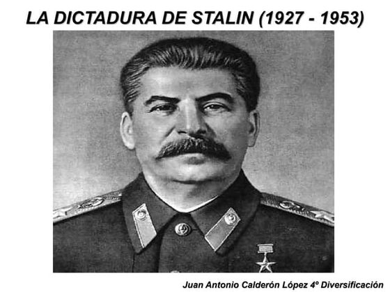 La dictadura de stalin | PPT