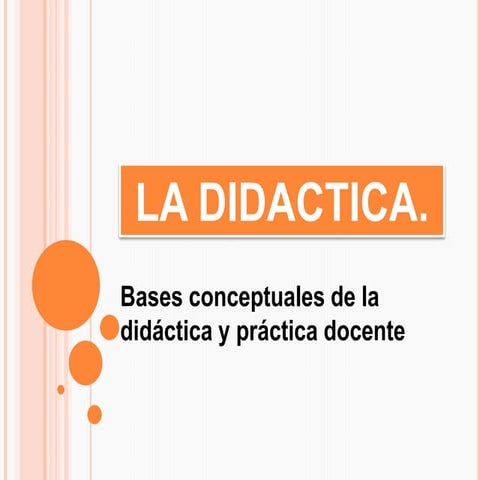 La didactica y practica docente gesner michel y compañeros | PPTX