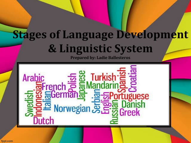 3 browns stages. brown stages of language development | PPT