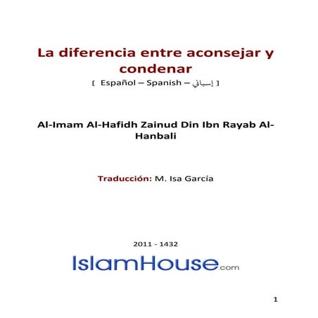 La diferencia entre aconsejar y condenar.pdf