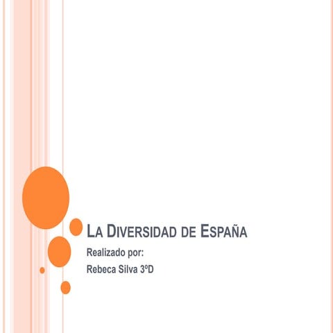 La diversidad de España | PPTX