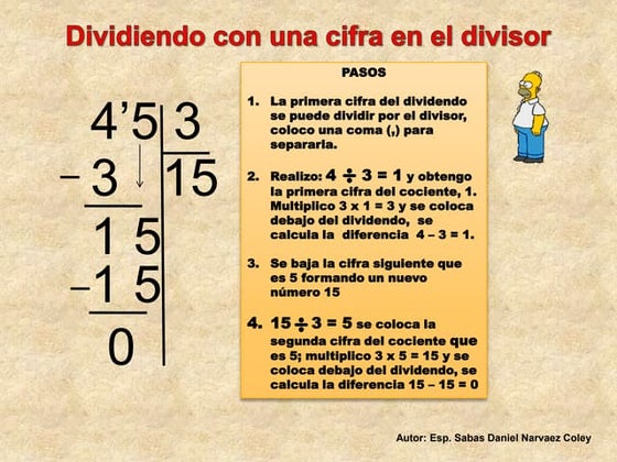 Divisiones de dos cifras en el divisor | PPT
