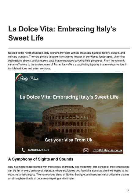 Valentine's Day in Italy – A Definitive Guide for Couples | PDF