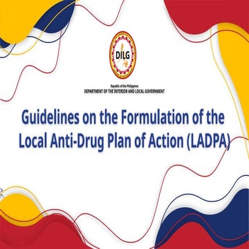 Local Anti Drug Plan of Action Formulation PPT | PPTX