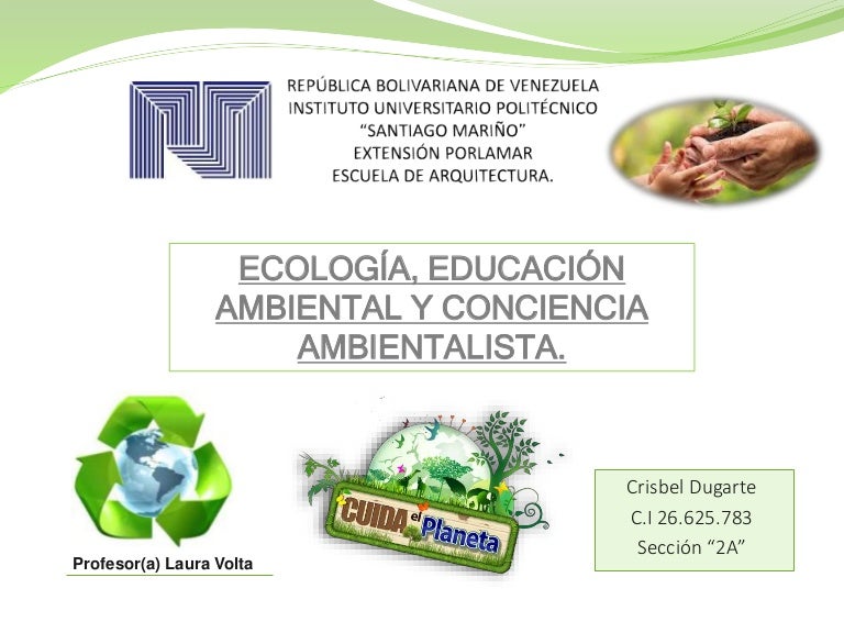 Ecologa Y Educacin Ambiental