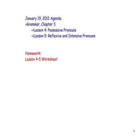 LA Elective--Chapter 3, Lessons 4-5 | PDF