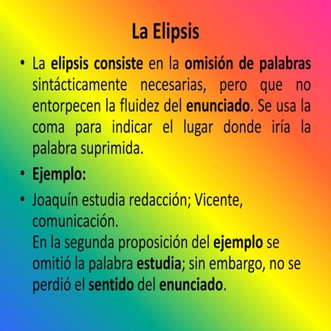La elipsis 2012 | PPT