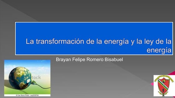 La Conservación de la Energia | PPT