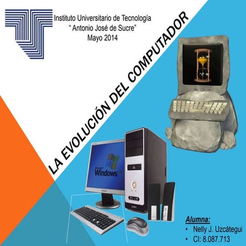 La evolución del computador | PPTX | Computing | Technology & Computing