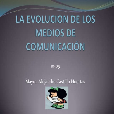 Los medios de comunicación | PPT