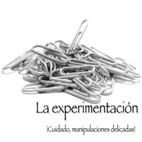 La Experimentación | PPT