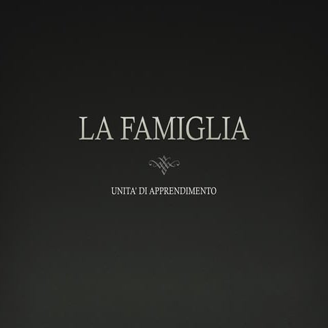 La famiglia 2 | PPT | Marriage and Civil Unions | Family and Relationships