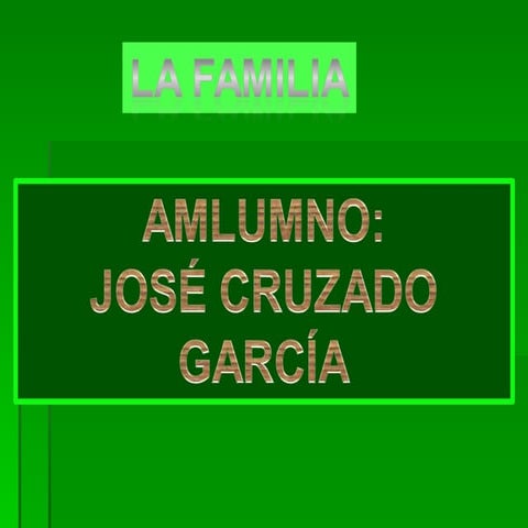 La familia | PPT