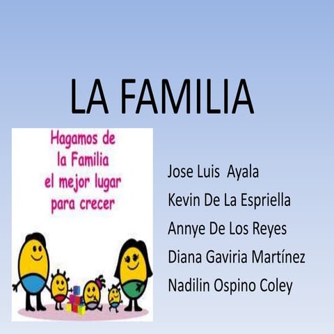 La familia | PPT