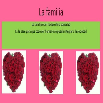 Power point de la familia | PPTX