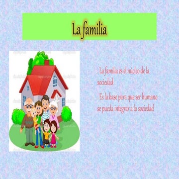 Power point de la familia | PPTX