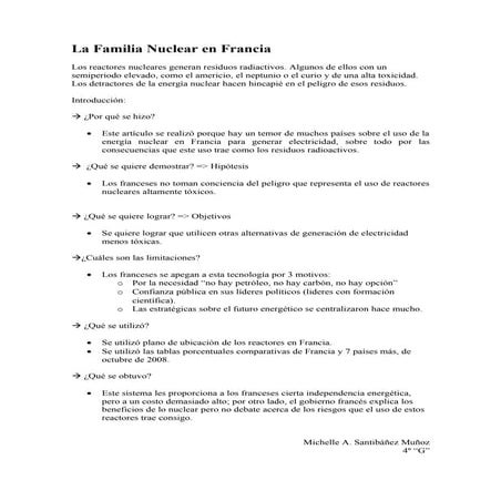 La Familia Nuclear En Francia Pdf