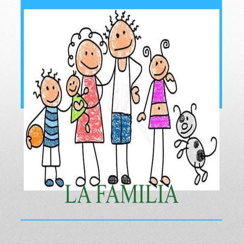 La familia pptx | PPTX | Family and Relationships