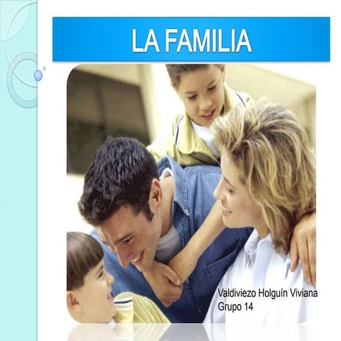 La familia y la comunidad | PPTX