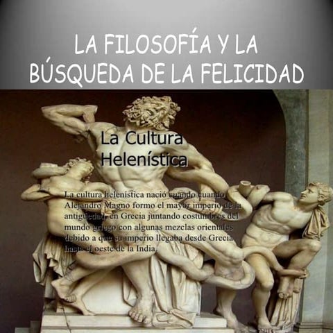 La filosofía y la búsqueda de la felicidad | PPTX
