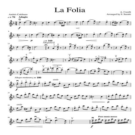La folia. a._corelli | PDF