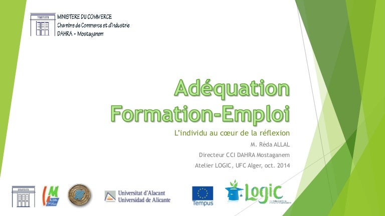 Adéquation Formation - Emploi