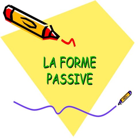 La Forme Passive | PPS