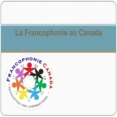 LA FRANCOPHONIE | PPT