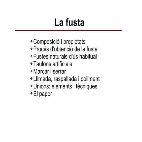 La fusta 1 | ODP
