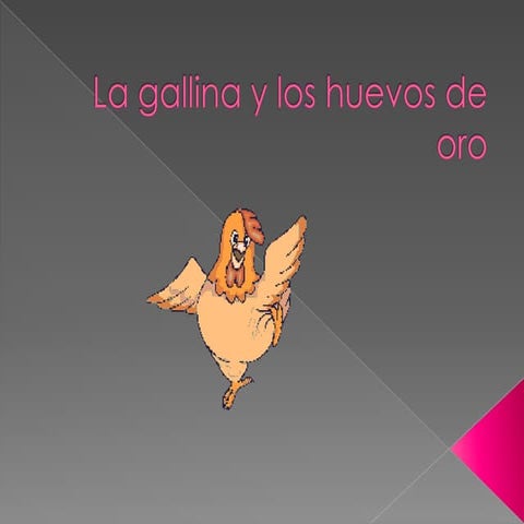 La gallina de los huevos de oro | PPTX