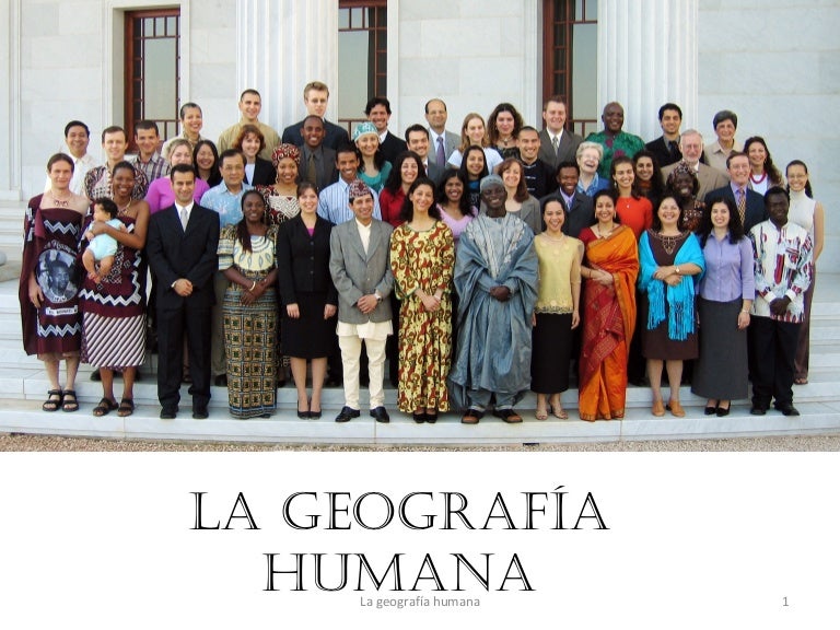 La geografía humana