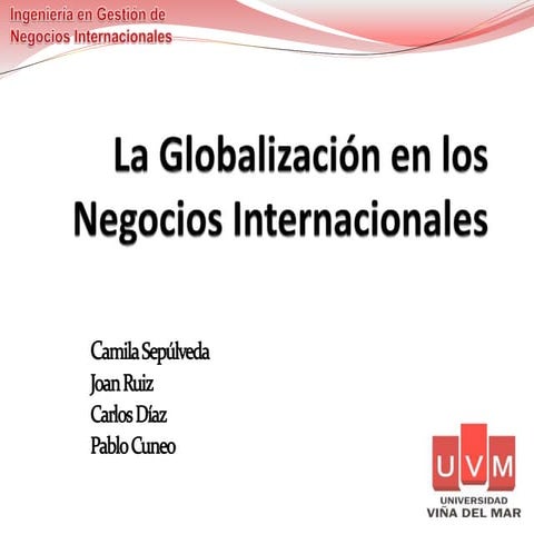 La globalizacion de la economia en colombia | PPTX