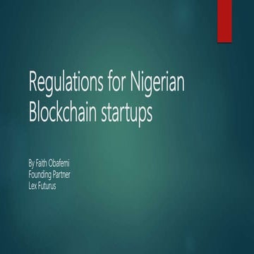 Lagos blockchain meetup 2018 regulations for nigerian blockchain ...