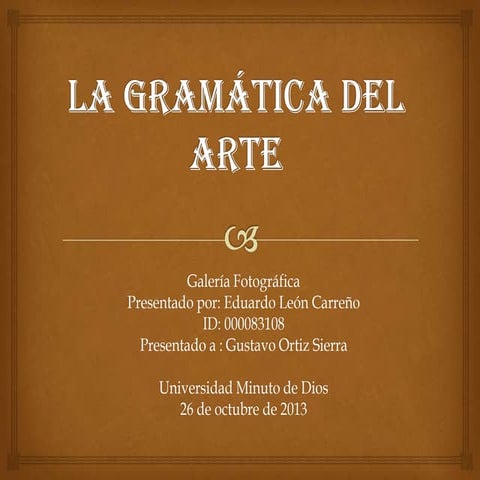 Beljon J J La Gramática Del Arte Pdf