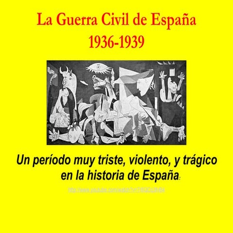 Causas a corto plazo de la Guerra Civil Española | PPT