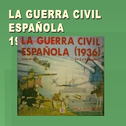 La guerra civil española.ppt ivan | PPT