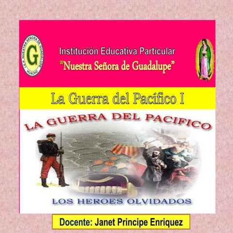 LA GUERRA DEL PACÍFICO.pdf MATERIAL DE CLASE | PDF