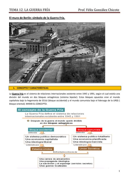 História 9º ano slide Guerra Fria | PPTX