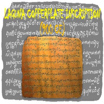 What is LAGUNA COPPERPLATE INSCRIPTION.pptx