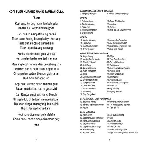 Lagu pengakap | PDF