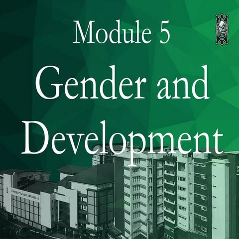 GENDER AND DEVELOPMENT | PPTX