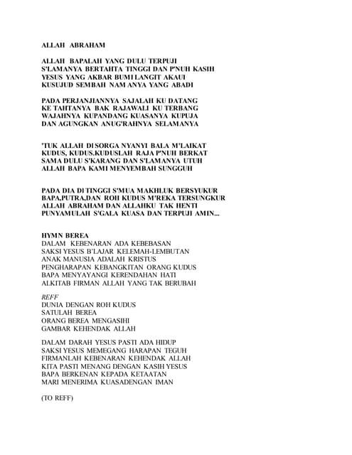 SLIDE IBADAH MINGGU JEMAAT BCCM PEKAN K.M | PPTX