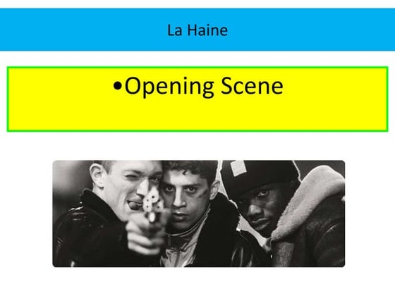 La Haine Revision Notes | PDF