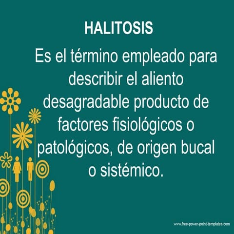La halitosis | PPT