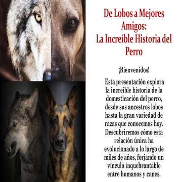 La historia del perro.pdf su evolucion en el tiempo | PDF