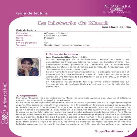 La historia de manu | PDF
