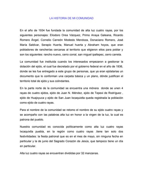 Proyecto mi comunidad orig | PPT