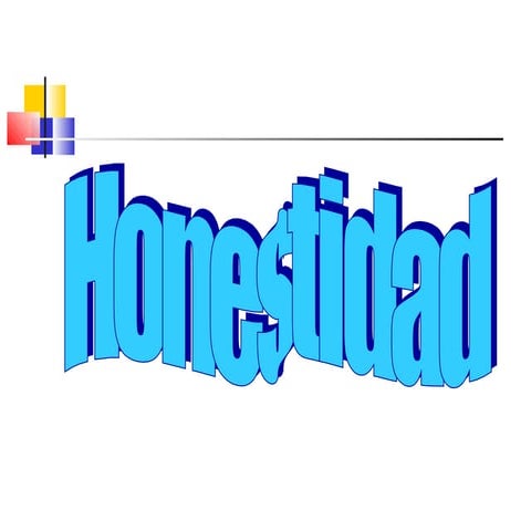 La honestidad | PPT