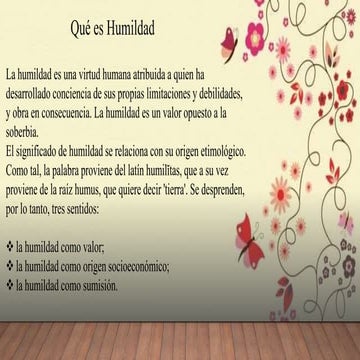 Humildad Valor GIMNASIO: VALOR DEL MES: HUMILDAD